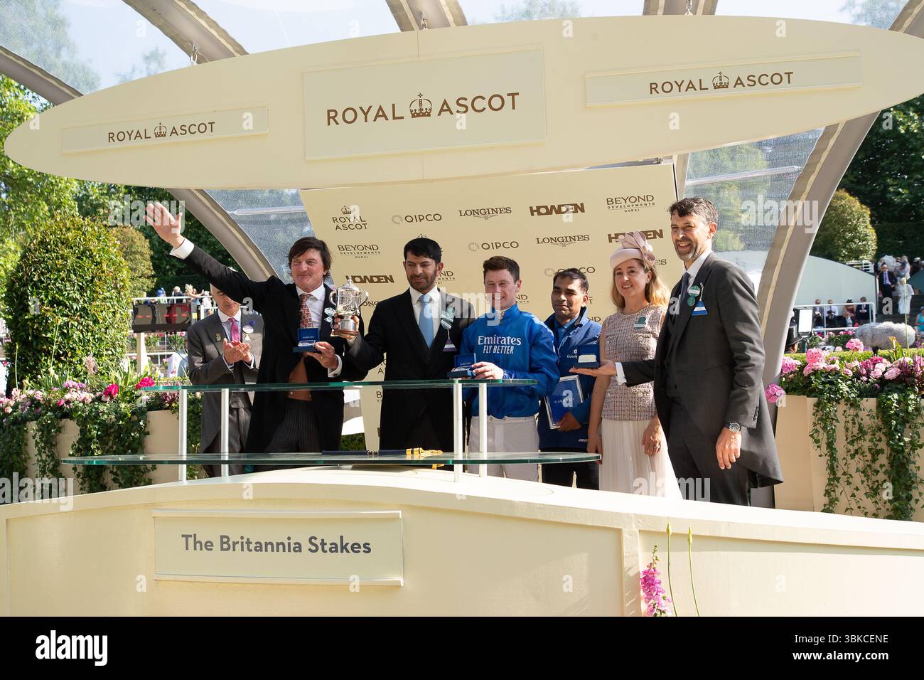 Ascot, Berkshire, UK. 19th June, 2025. David Howden from Howden ...