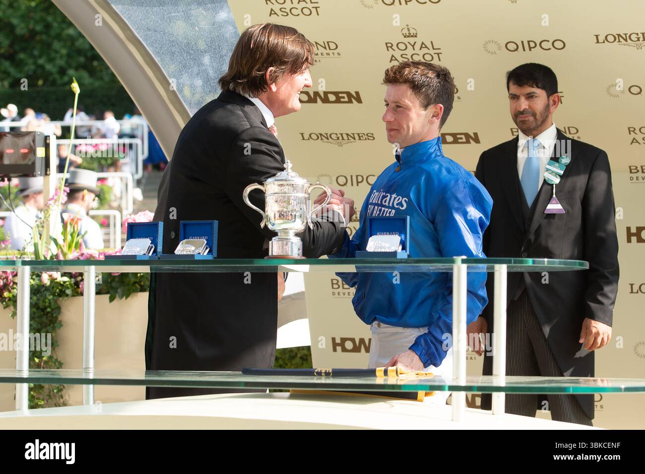 Ascot, Berkshire, UK. 19th June, 2025. David Howden from Howden ...