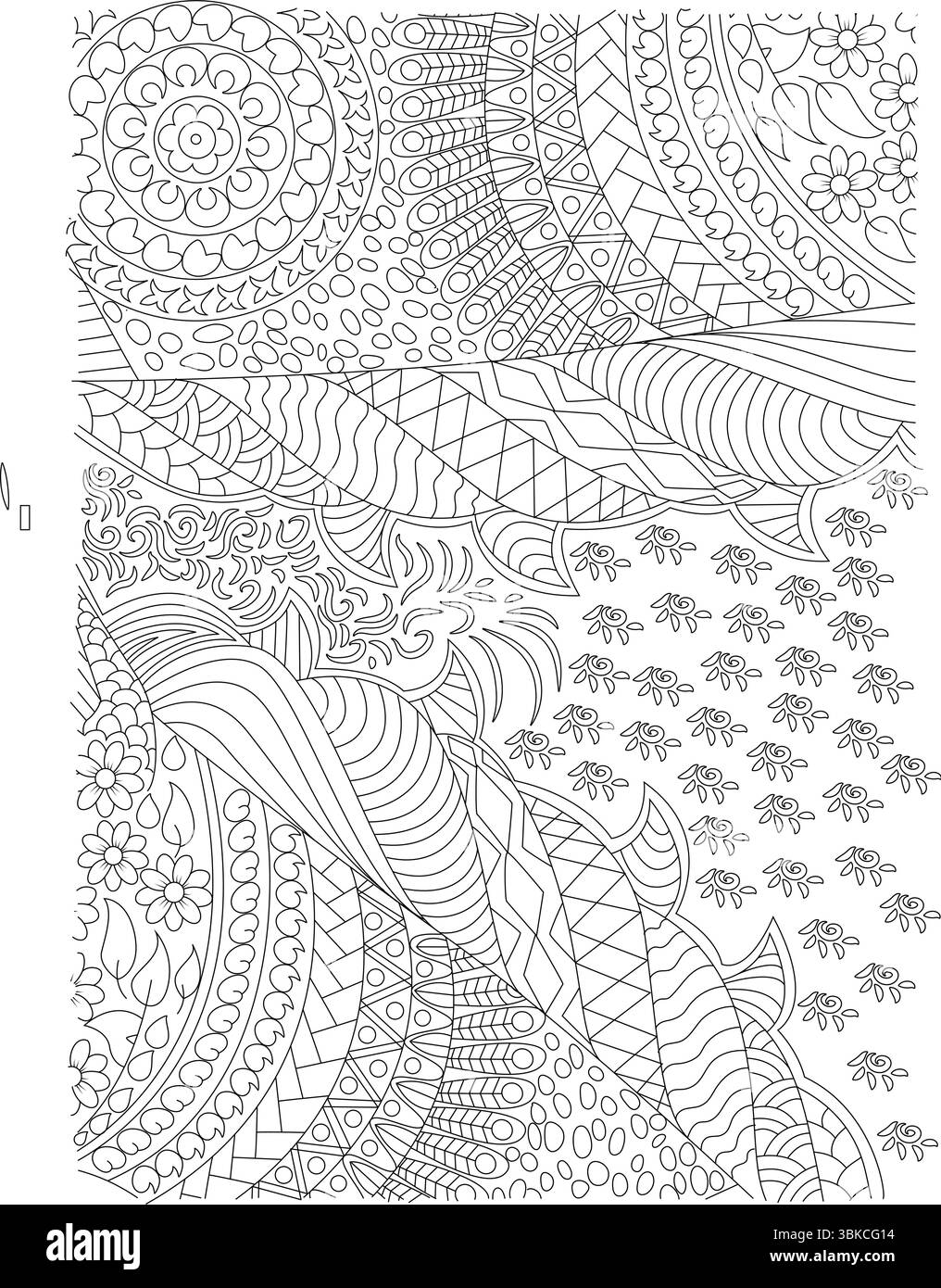 Featuring detailed floral patterns Cut Out Stock Images & Pictures - Alamy