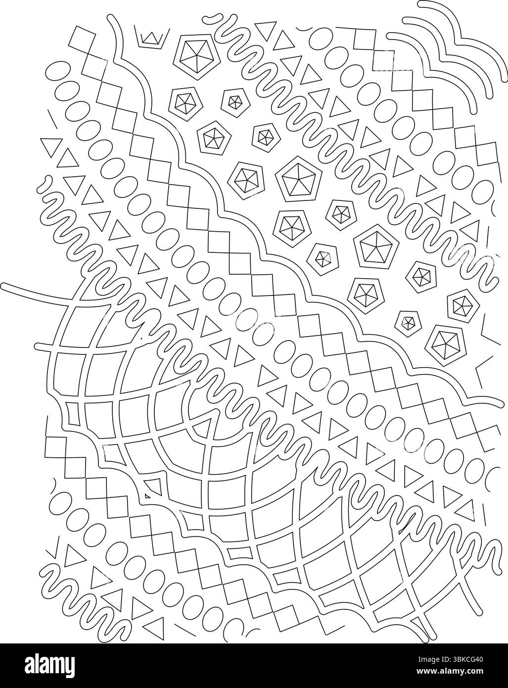 Featuring unique surface patterns Black and White Stock Photos & Images ...