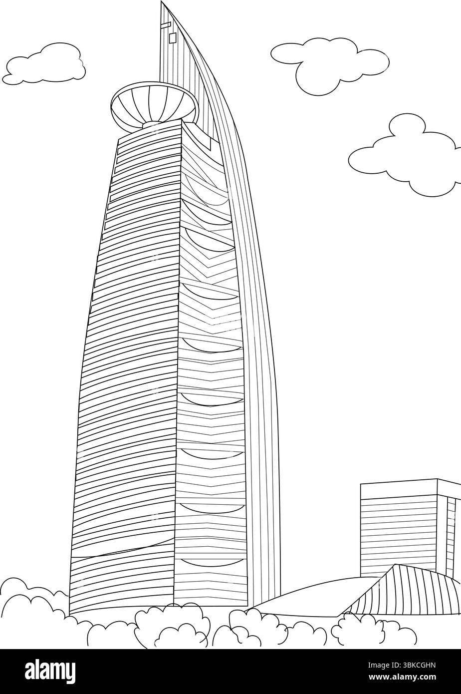 Menara tower kuala lumpur telekom Cut Out Stock Images & Pictures - Alamy