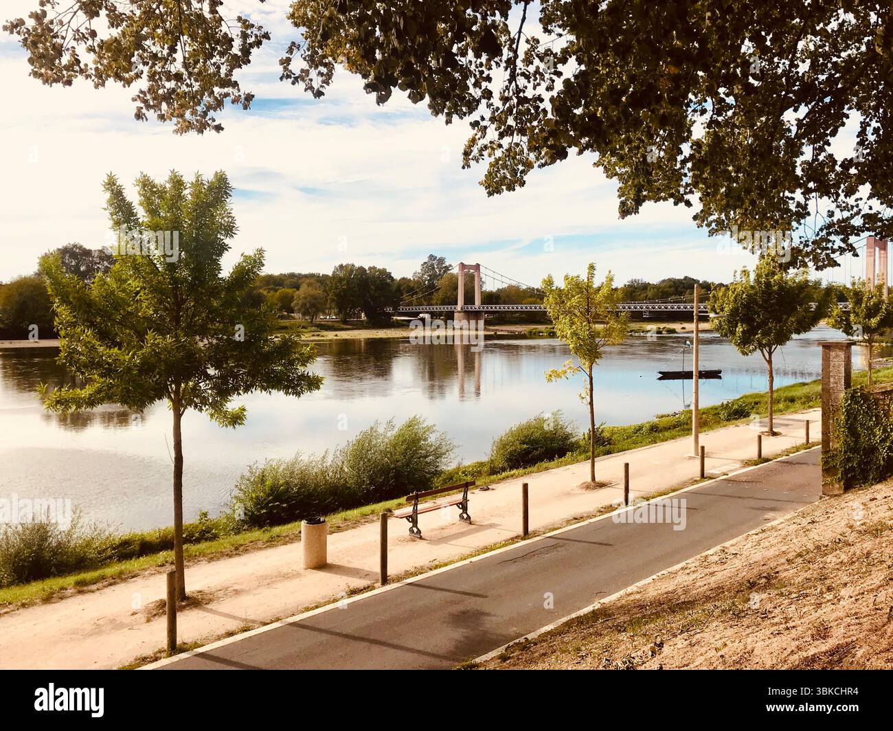 Path on riverside in hi-res stock photography and images - Alamy