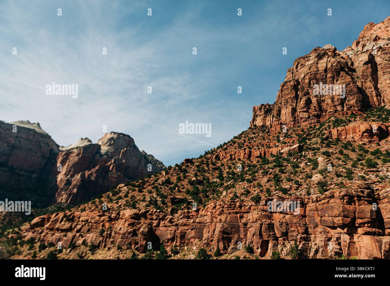 Rugged cliffs sunlight background hi-res stock photography and images ...