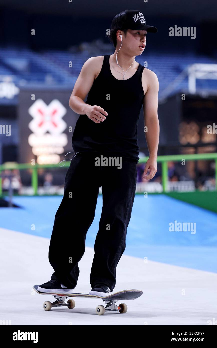 Daiki Ikeda (JPN), JUNE 19, 2025 - Skateboarding : X Games Osaka 2025 ...