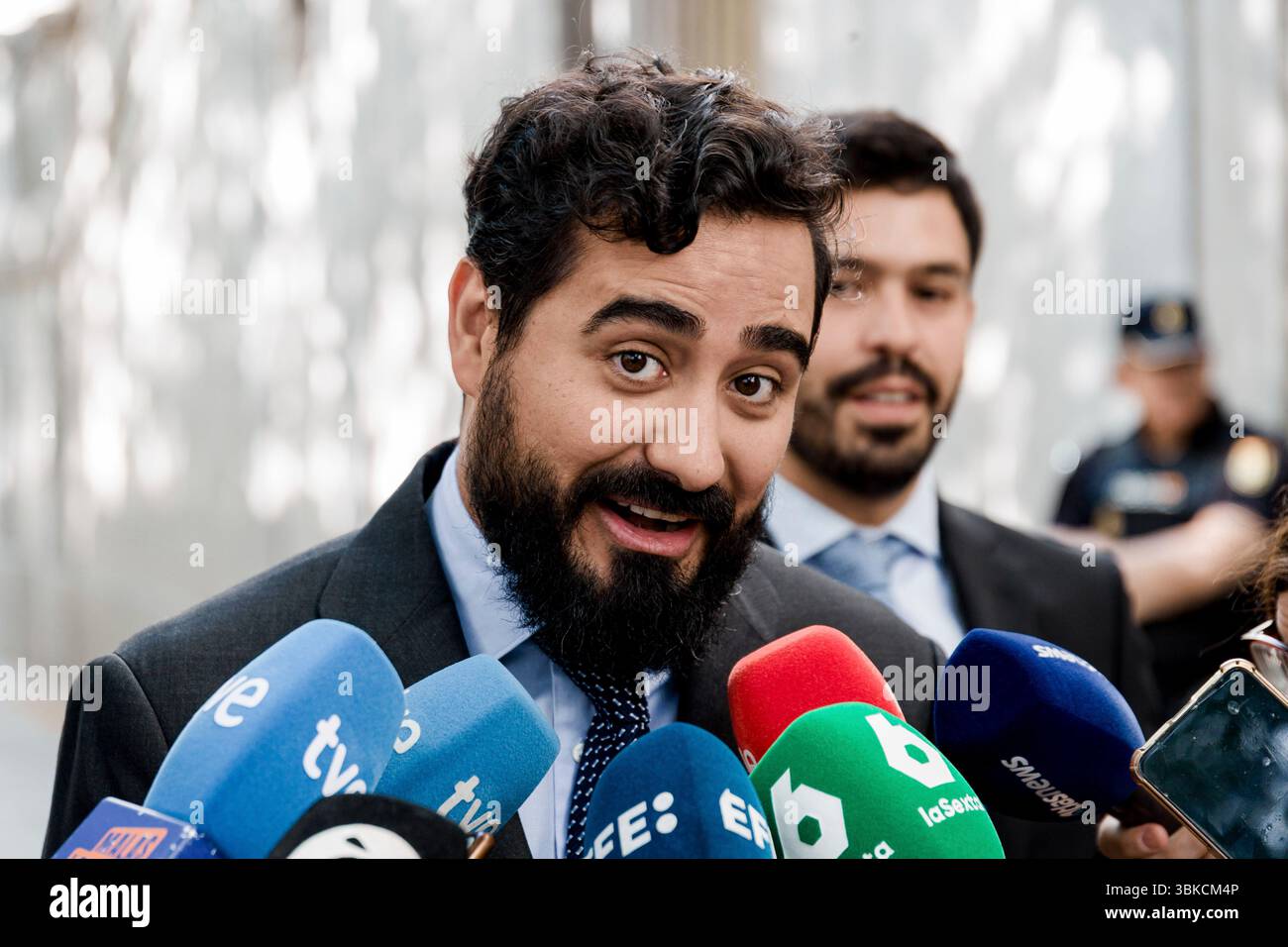 The MEP and leader of Se Acabó La Fiesta (SALF), Luis 'Alvise' Pérez ...
