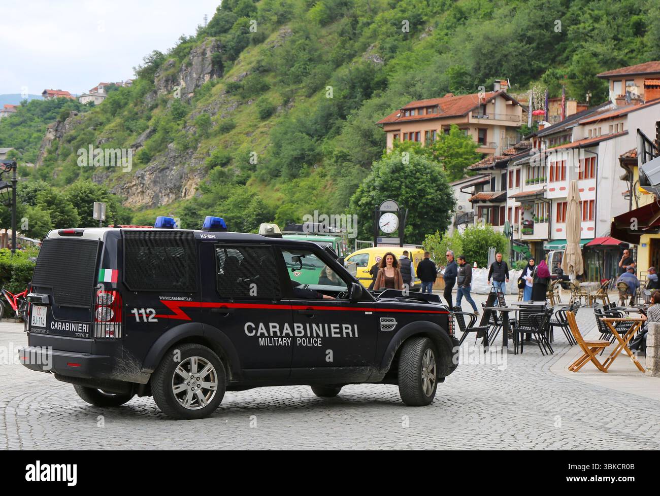 Prizren, Kosovo-May 30,2025:Italian KFOR aka Kosovo Force Vehicle ...