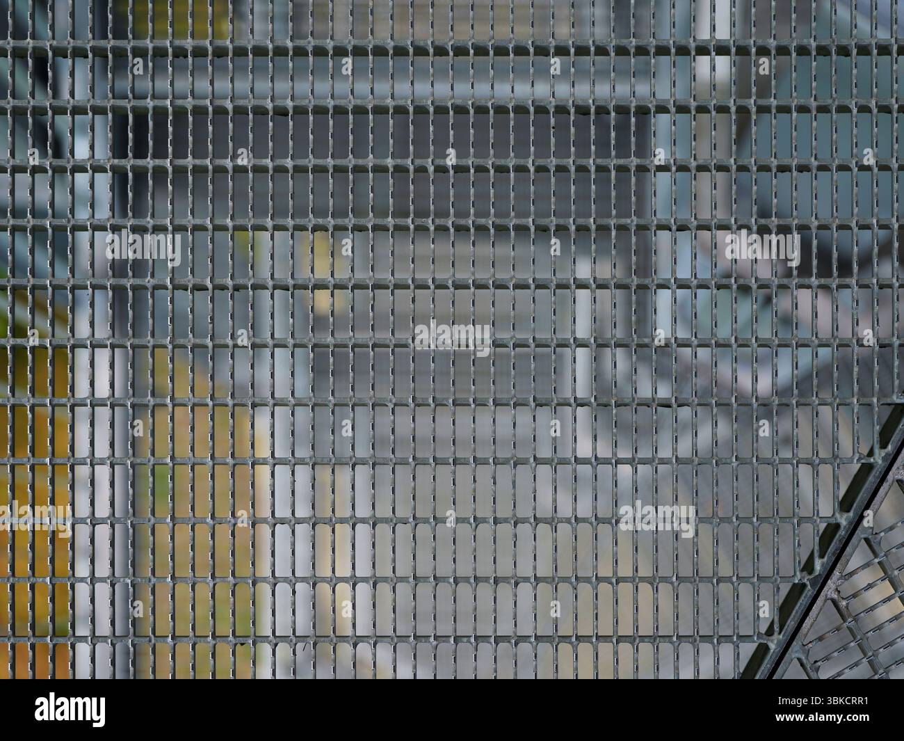 Grümbke Observation Tower. Sturdy steel construction – staircase and ...