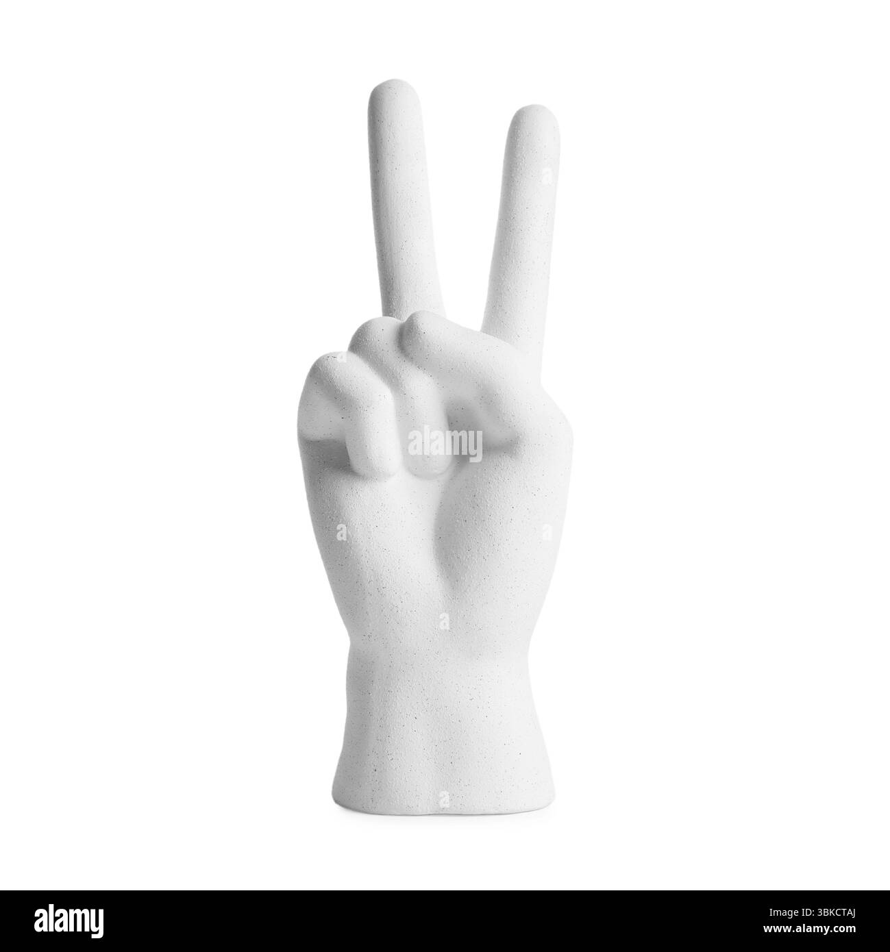 Hand making v sign Black and White Stock Photos & Images - Alamy