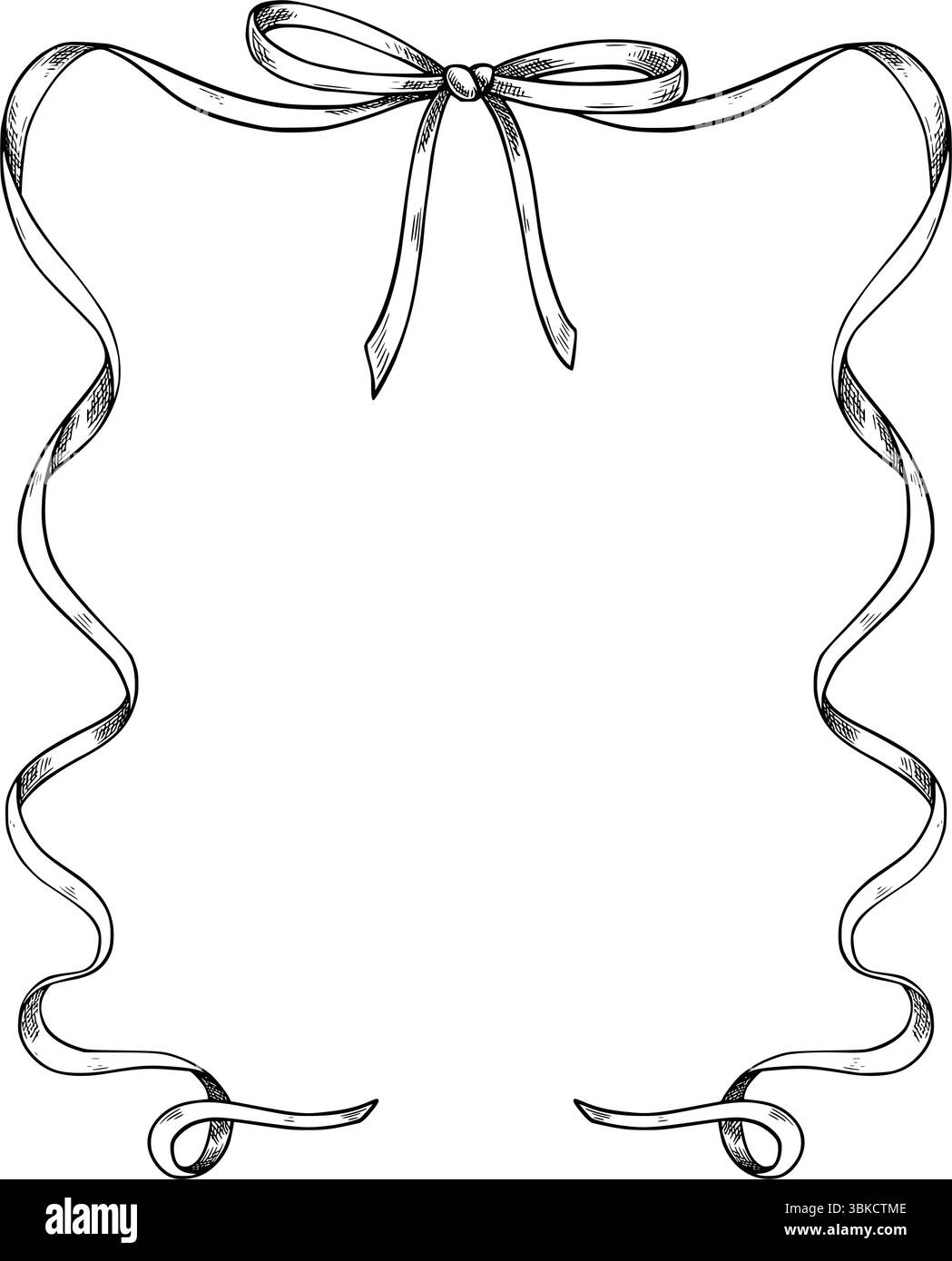 Engraved ribbon Black and White Stock Photos & Images - Alamy