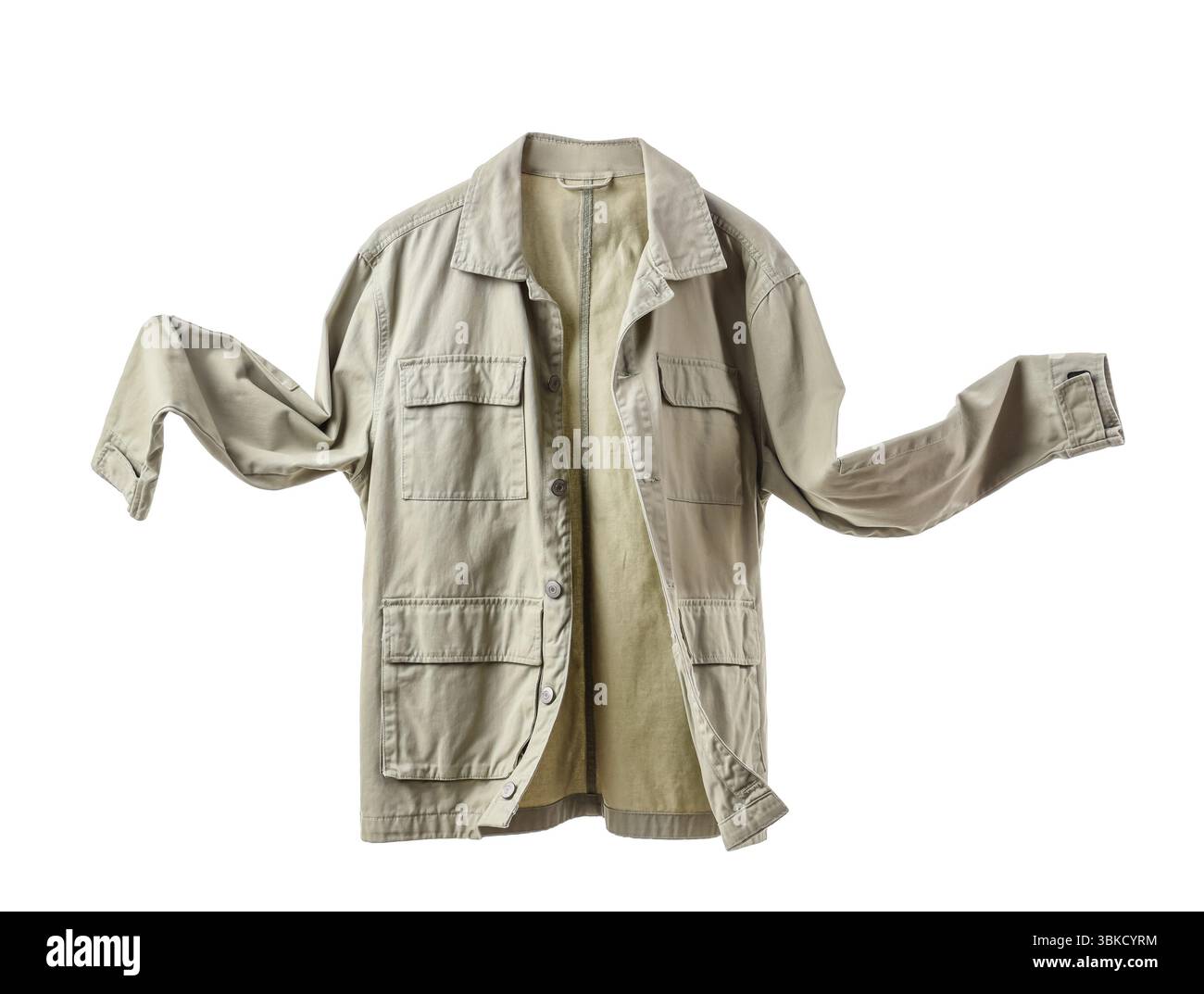 Flying green shirt on hi-res stock photography and images - Alamy