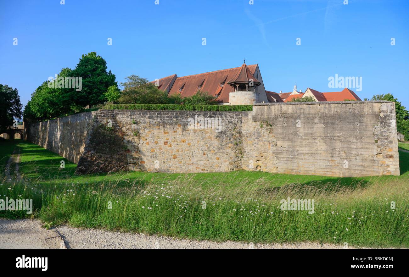 Schloss ob Ellwangen, Ellwangen Jagst, Ostalbkreis, Baden-Württemberg ...