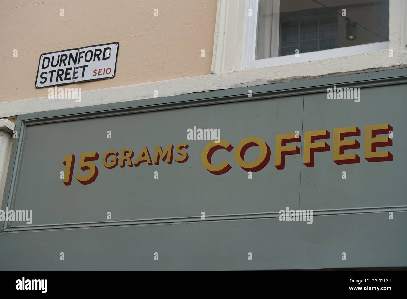 Durnford Street Coffee Shop Sign with Bold and Vintage Typography ...