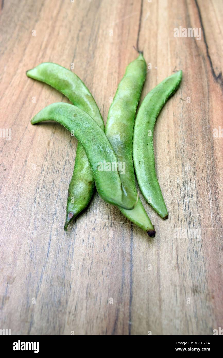 Hyacinth Beans- Same Ki Phalli Vegetable On Table Hyacinth Beans Also ...