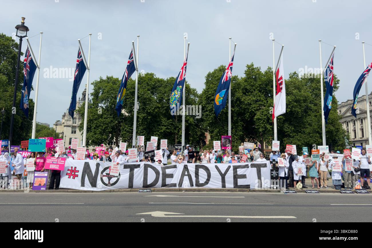 London UK 20th June 2025. MPs debated the assisted dying bill in ...