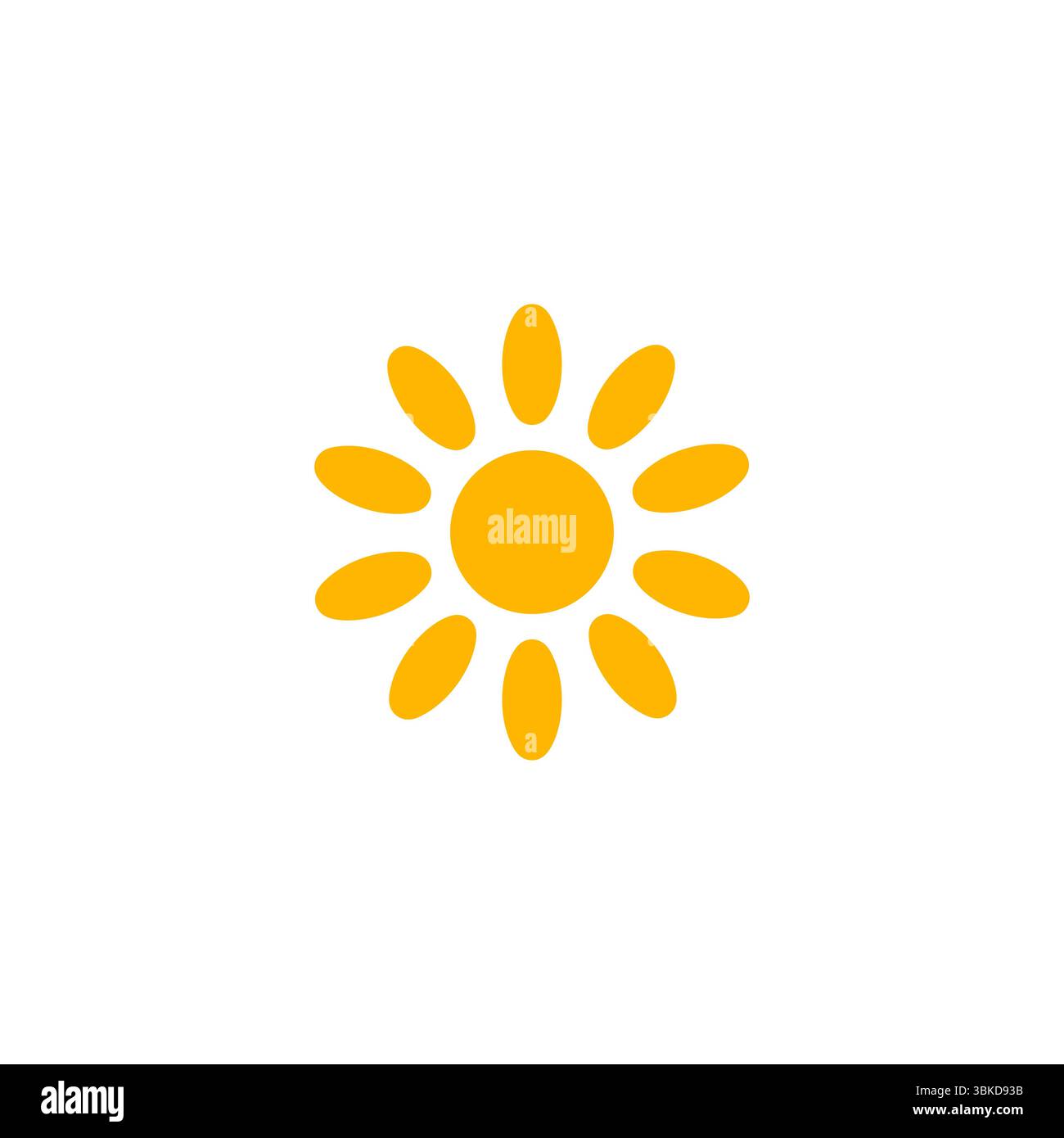 Hot summer heat feel Cut Out Stock Images & Pictures - Alamy