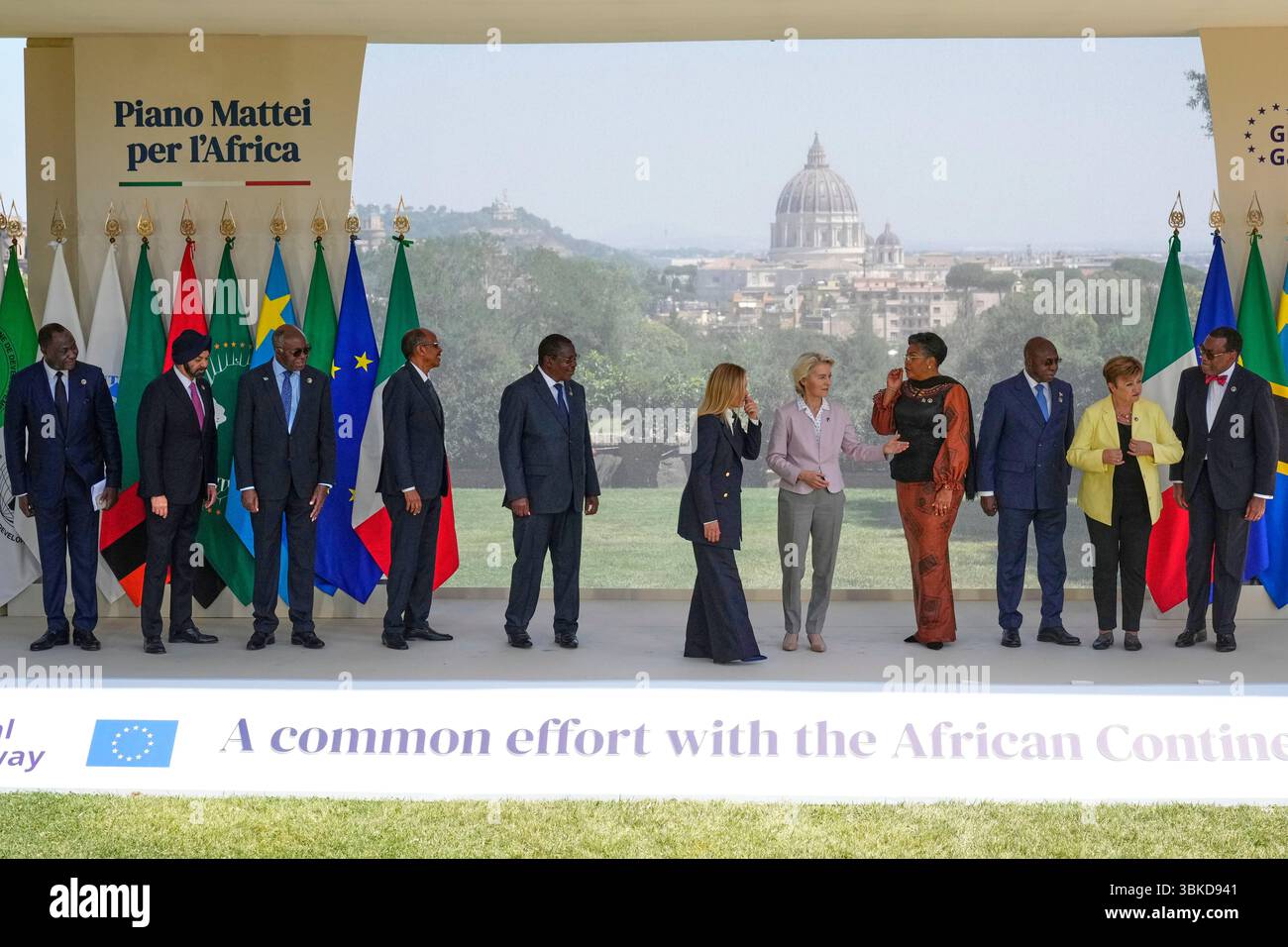 From left, Africa Finance Corporation CEO Samaila Zubairu, World Bank ...