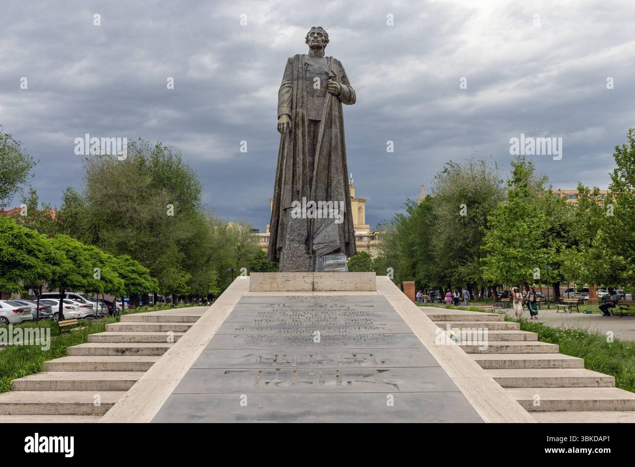 A bronze statue in central Yerevan honours Garegin Nzhdeh, a ...