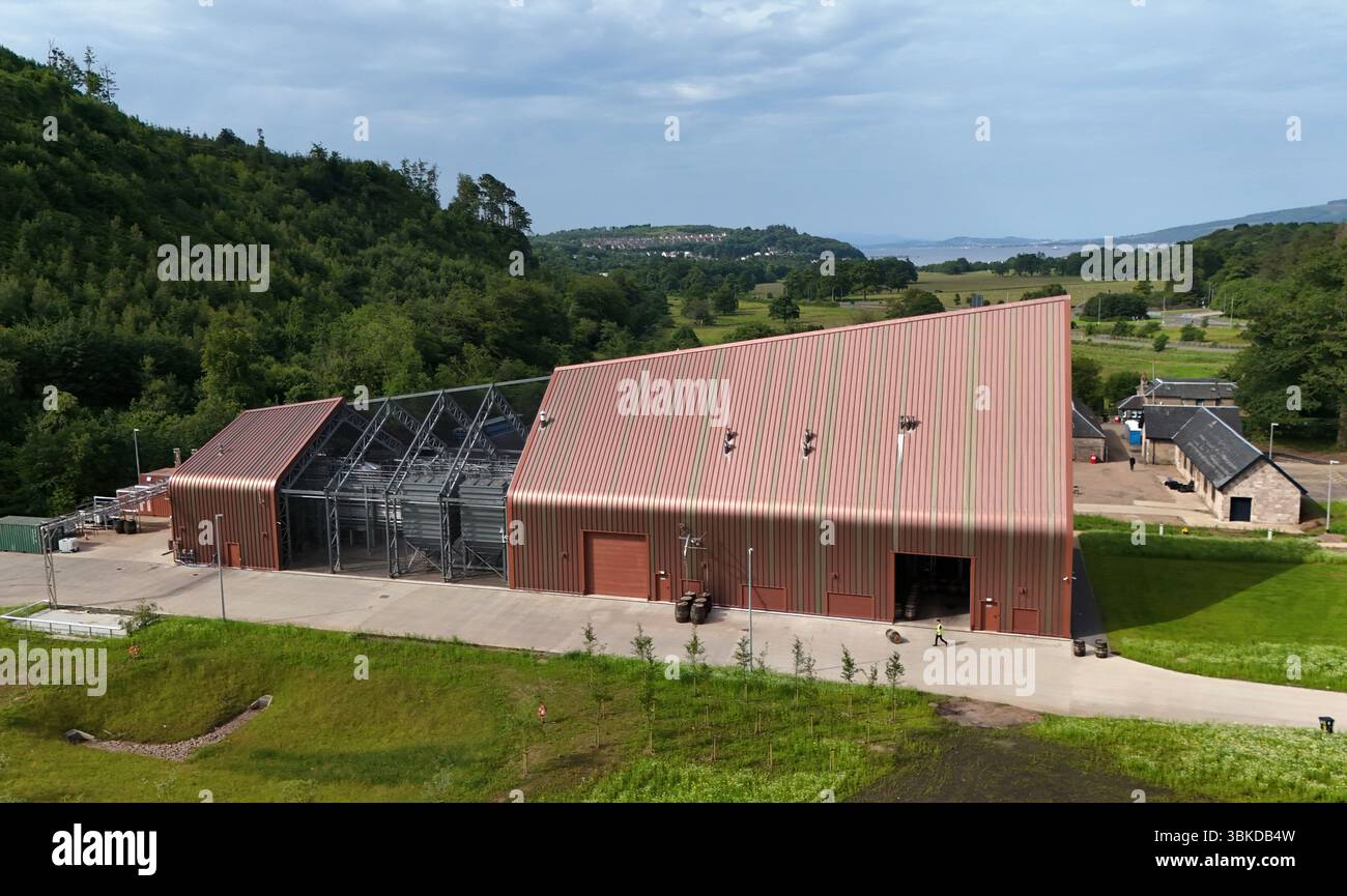 A general view of the new Ardgowan Distillery at Bankfoot Farm in ...