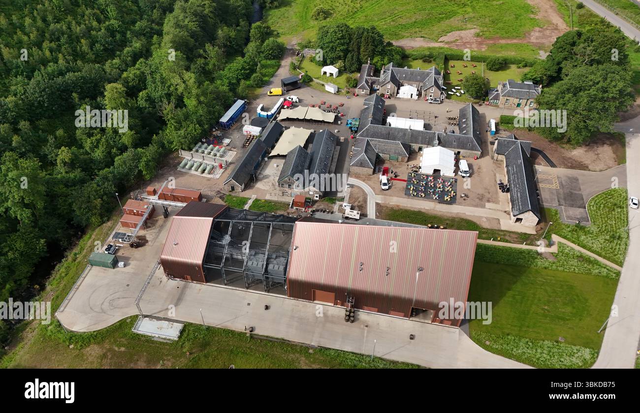 A general view of the new Ardgowan Distillery at Bankfoot Farm in ...