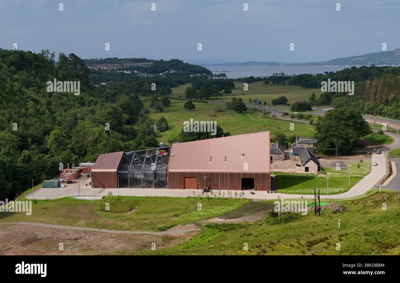A general view of the new Ardgowan Distillery at Bankfoot Farm in ...