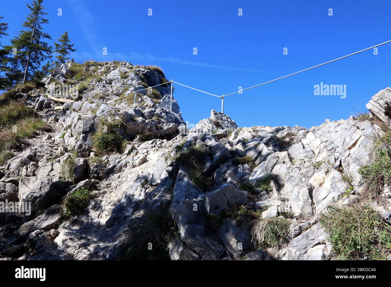 Hier der Blick beim Aufstieg auf die Brecherspitze, Brecherspitz ...