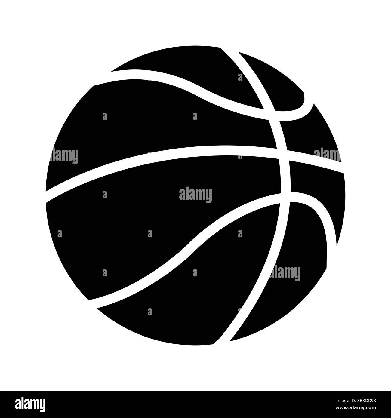 Beautiful icon of basketball editable design, isolated on white ...