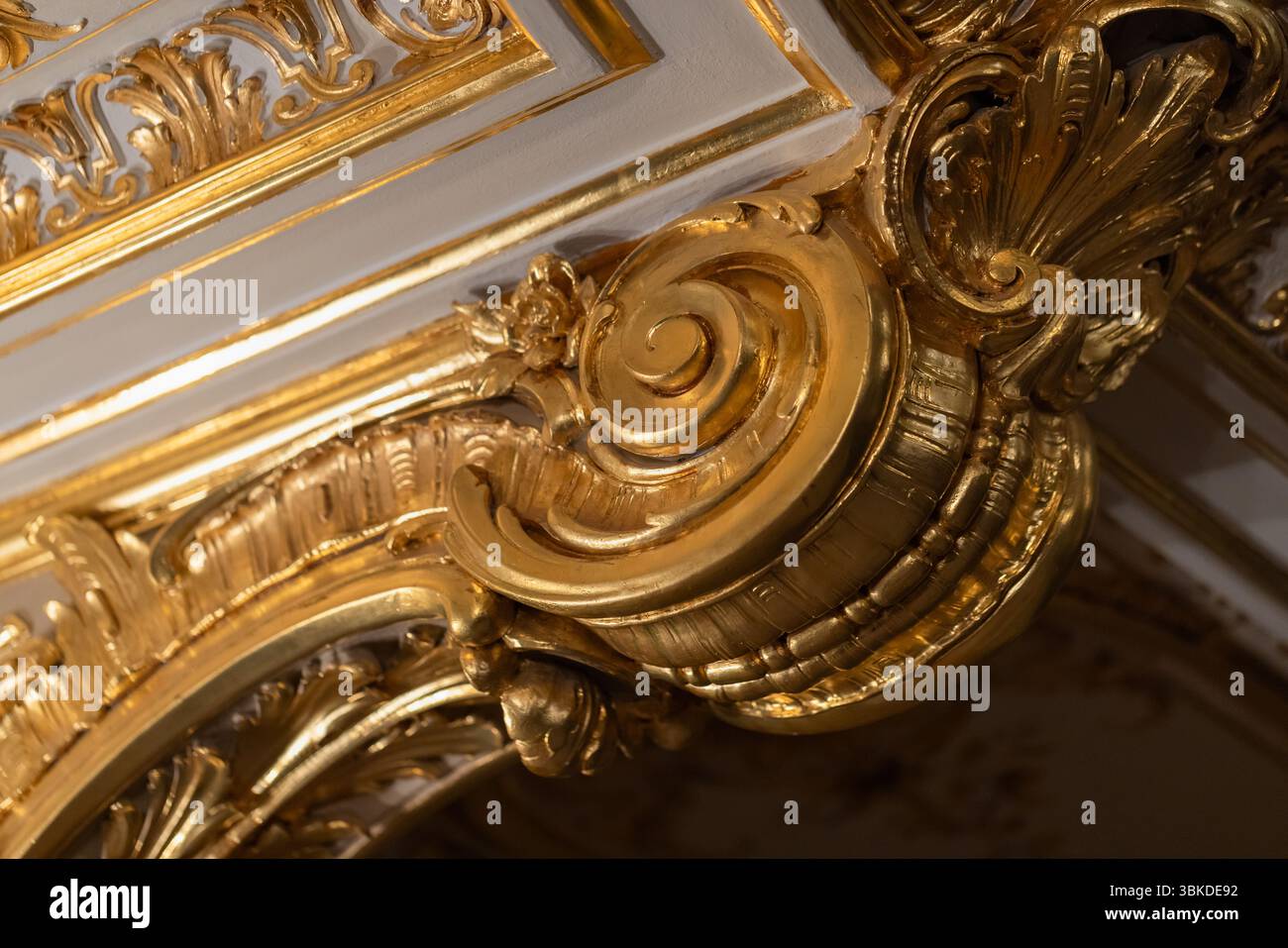 Vintage architectural stucco molding hi-res stock photography and ...