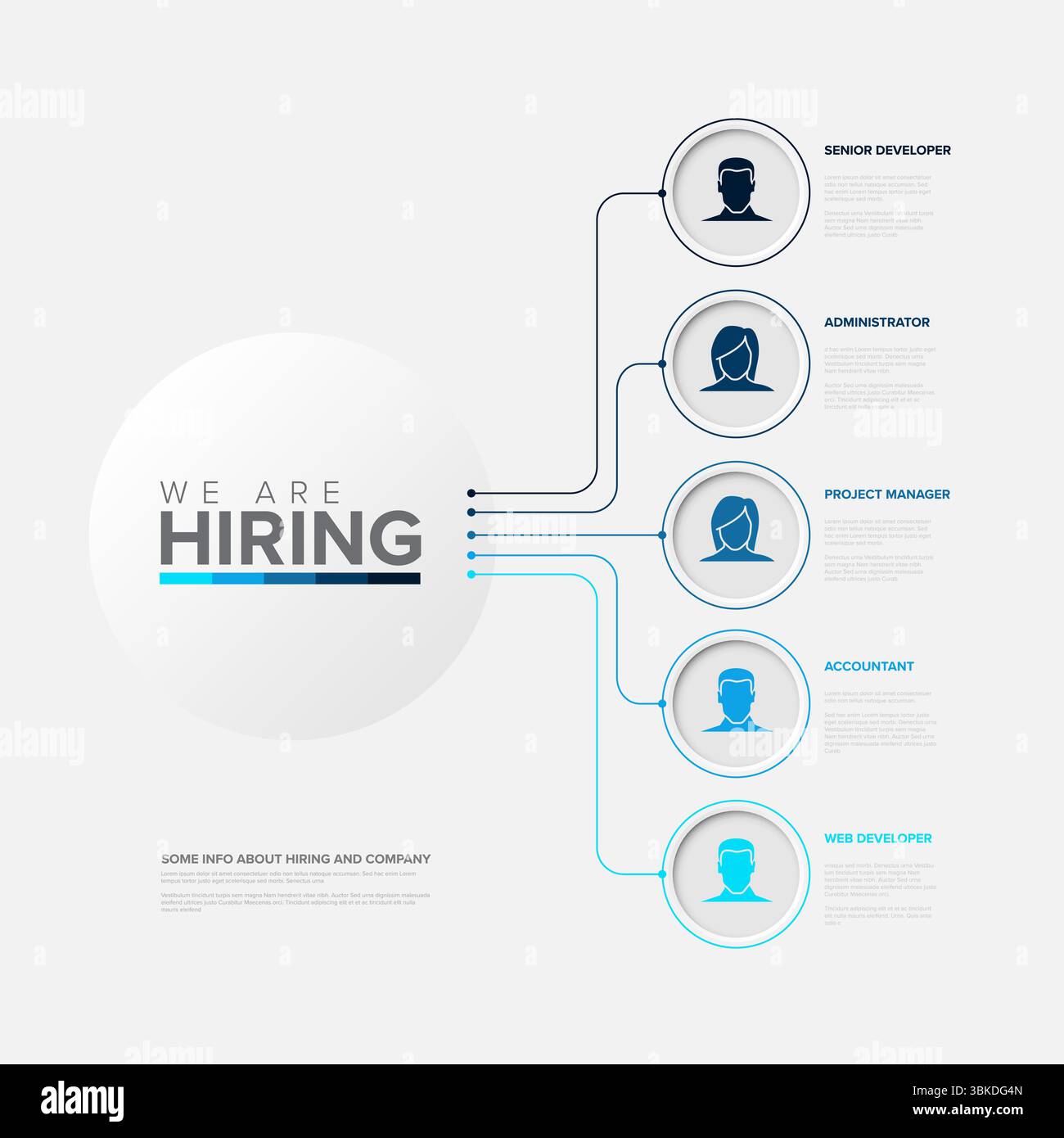 Technology explore career Stock Vector Images - Alamy