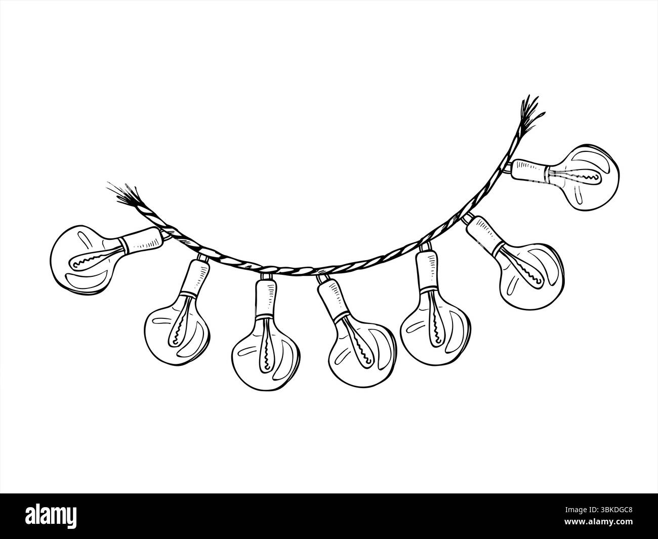 Rope and light Cut Out Stock Images & Pictures - Alamy