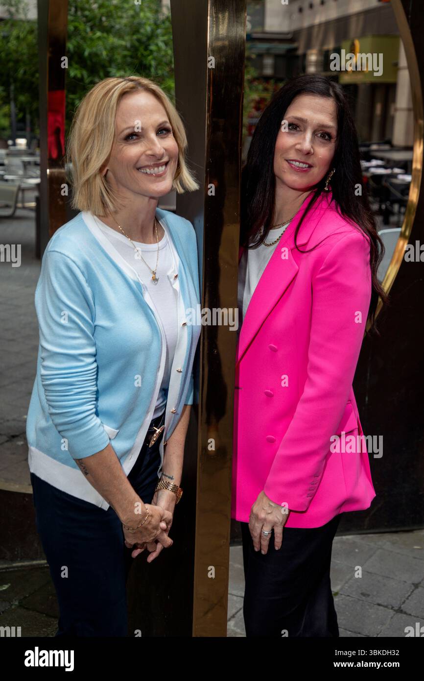 Actor Marlee Matlin, left, and director Shoshannah Stern pose for a ...