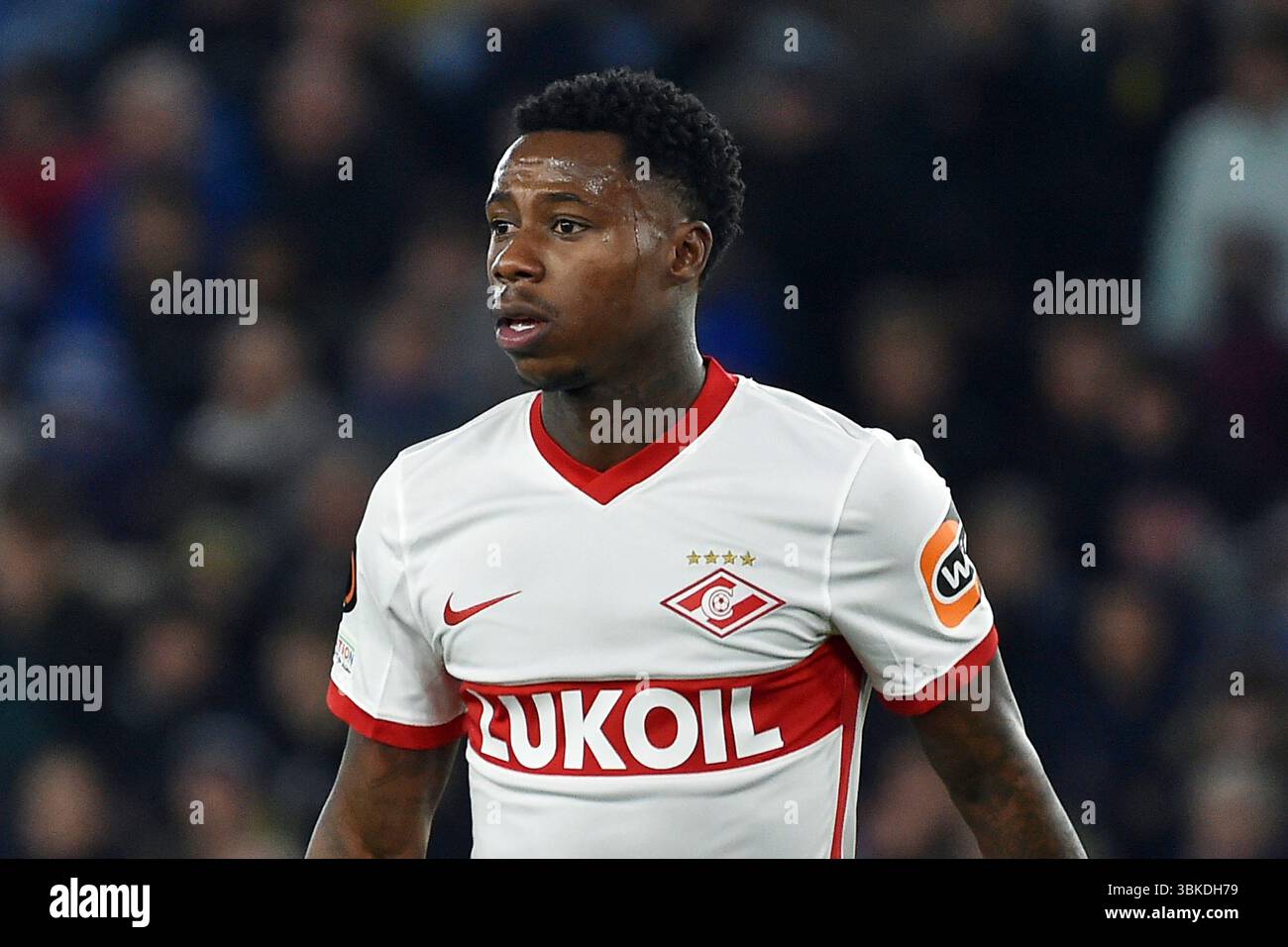 FILE - Spartak's Quincy Promes during the Europa League Group C soccer ...