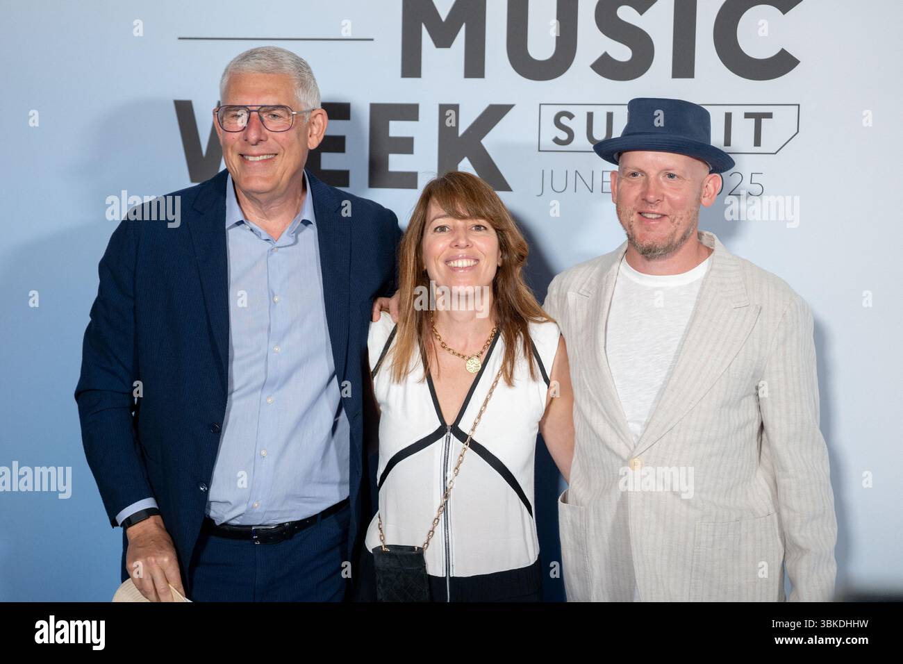 Paris, France. 20th June, 2025. Lyor Cohen and Dan Chalmers, YouTube ...
