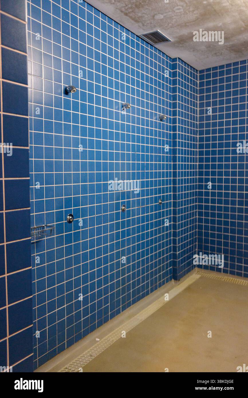 Communal shower hi-res stock photography and images - Alamy