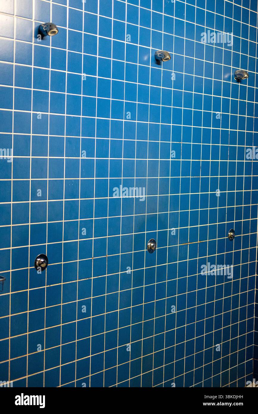 Geometric Background of a Shower Wall for Design Projects Stock Photo ...