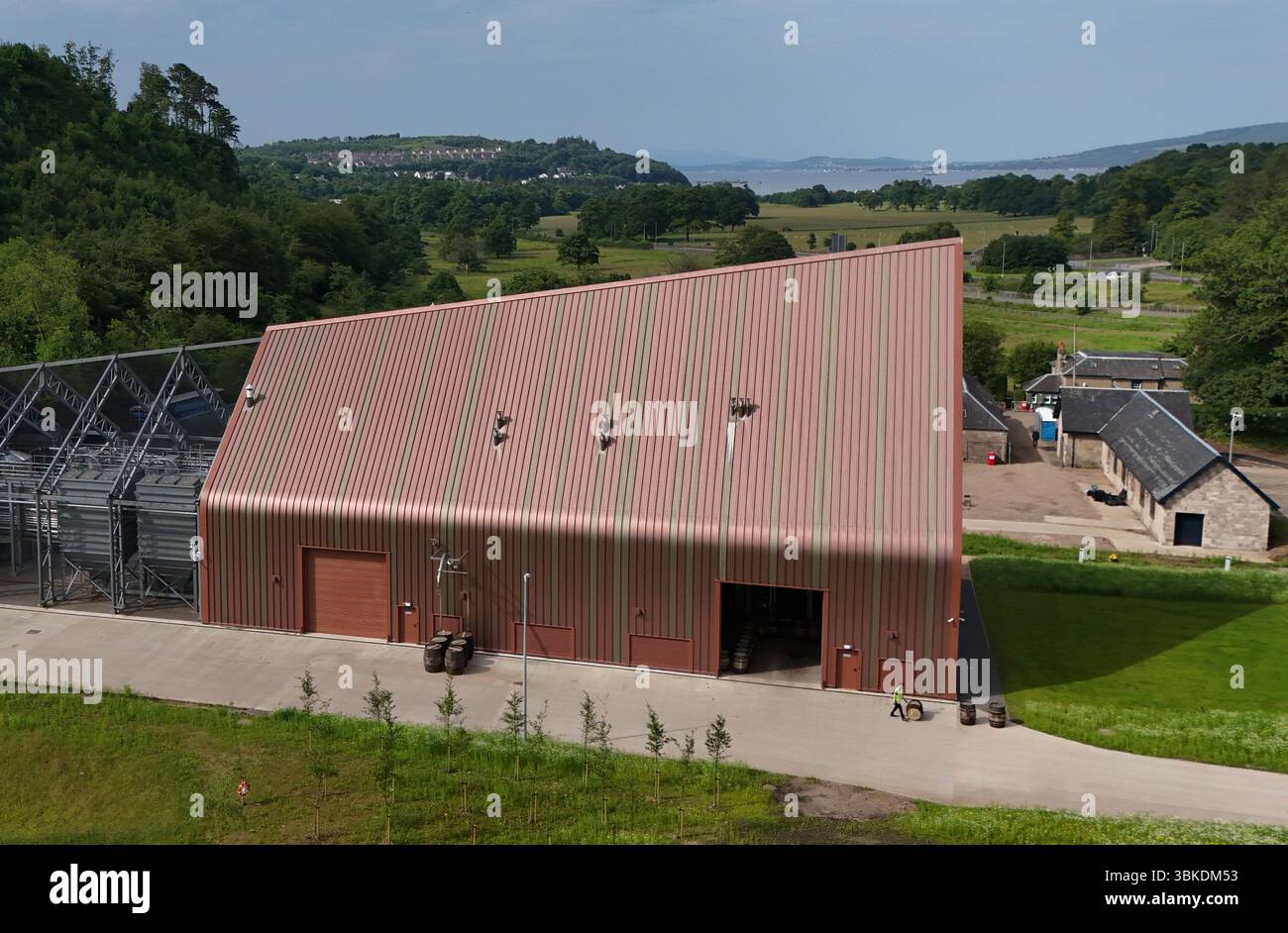 A general view of the new Ardgowan Distillery at Bankfoot Farm in ...
