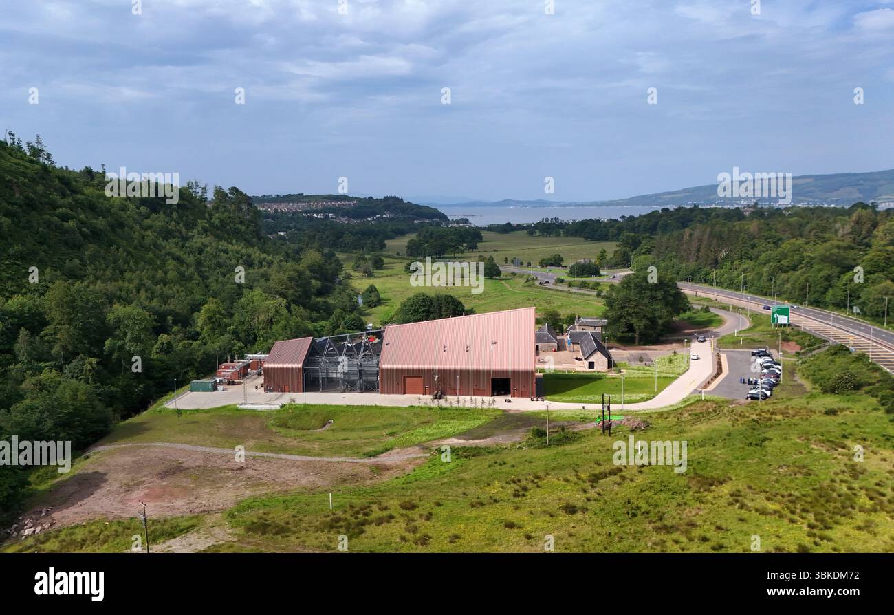 A general view of the new Ardgowan Distillery at Bankfoot Farm in ...