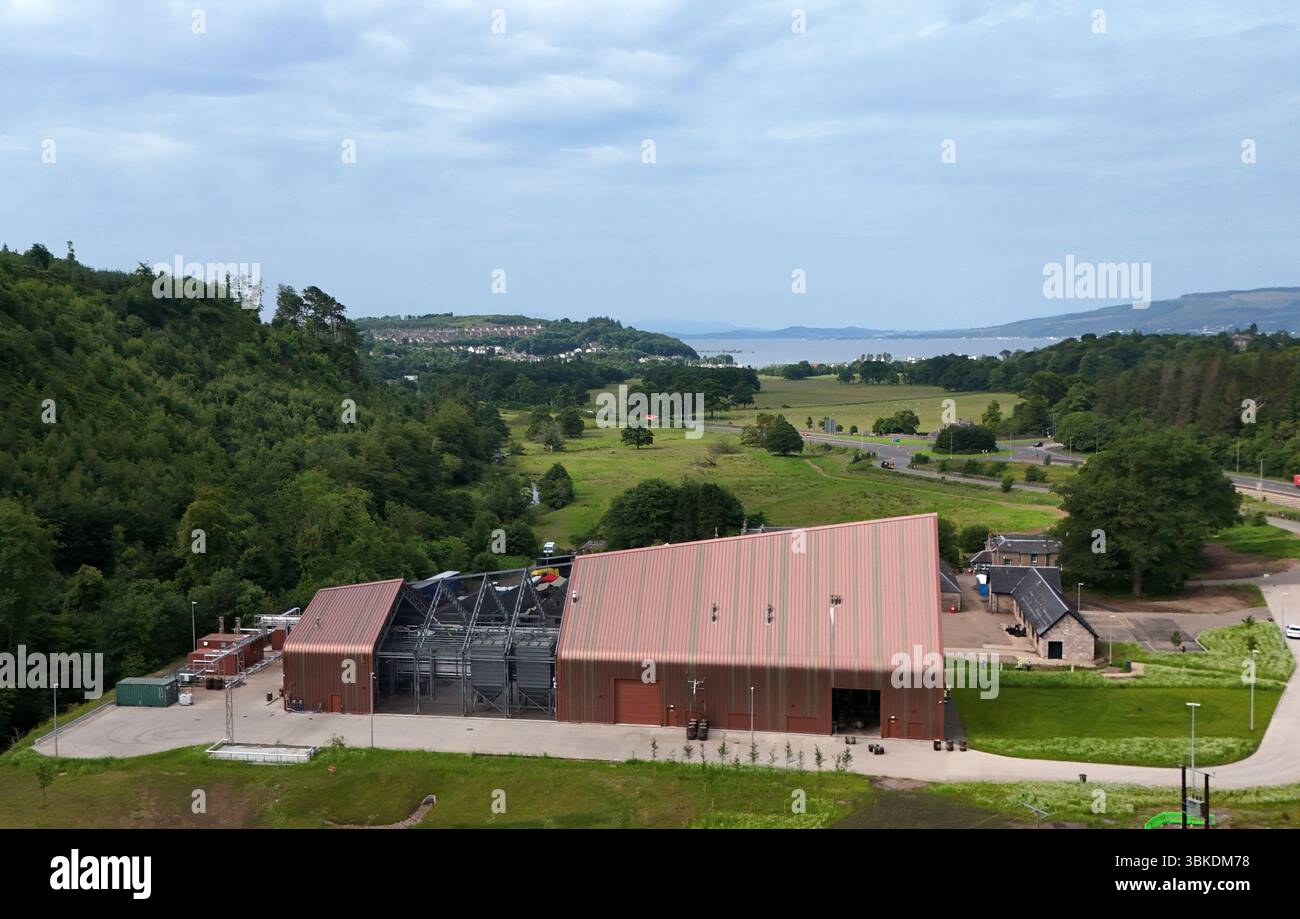 A general view of the new Ardgowan Distillery at Bankfoot Farm in ...