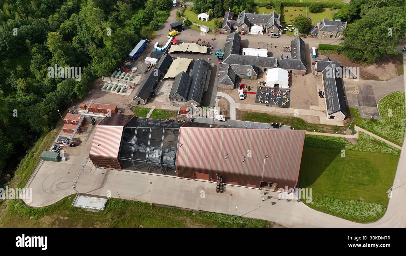 A general view of the new Ardgowan Distillery at Bankfoot Farm in ...