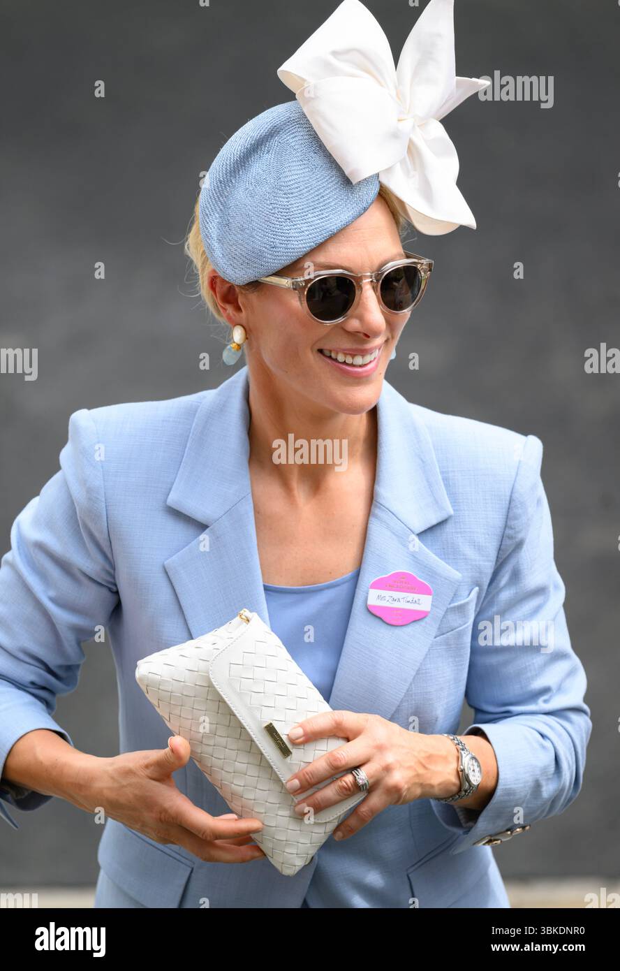 Ascot, UK. June 20th, 2025. Zara Tindall attending day four of Royal ...