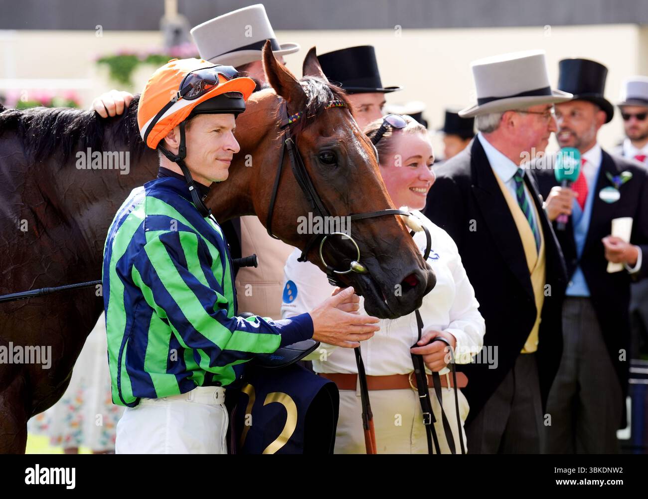 Richard Kingscote with Time For Sandals after winning the Commonwealth ...