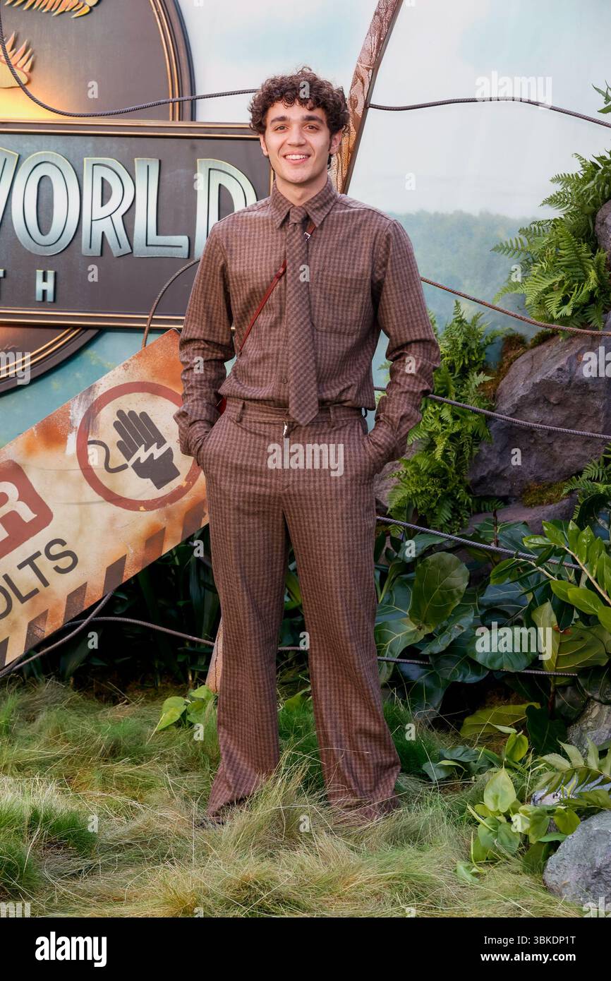 David Iacono attends the World Premiere of 'Jurassic World Rebirth ...