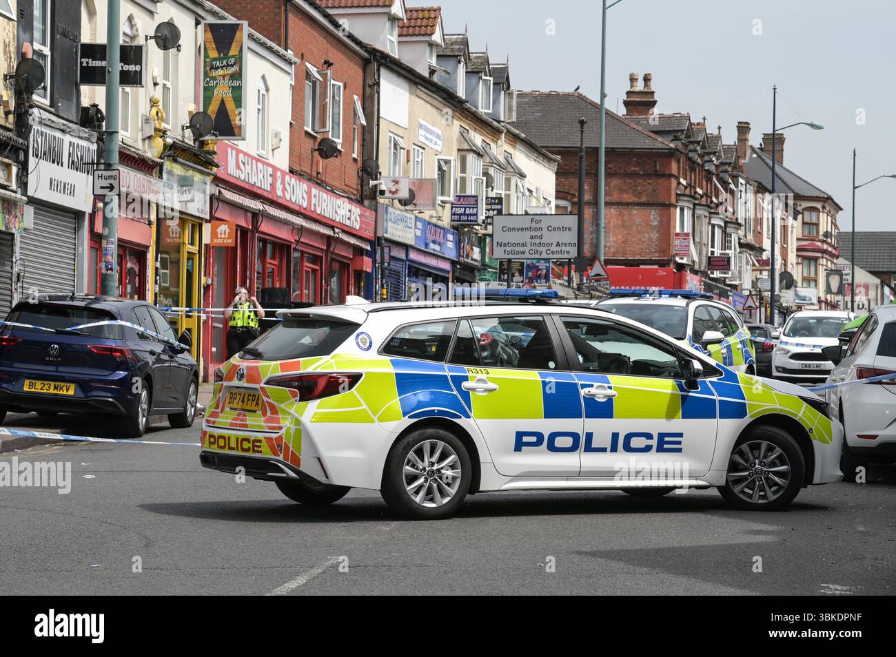 Dudley Road, Birmingham June 20th 2025. A man has been attacked on a ...
