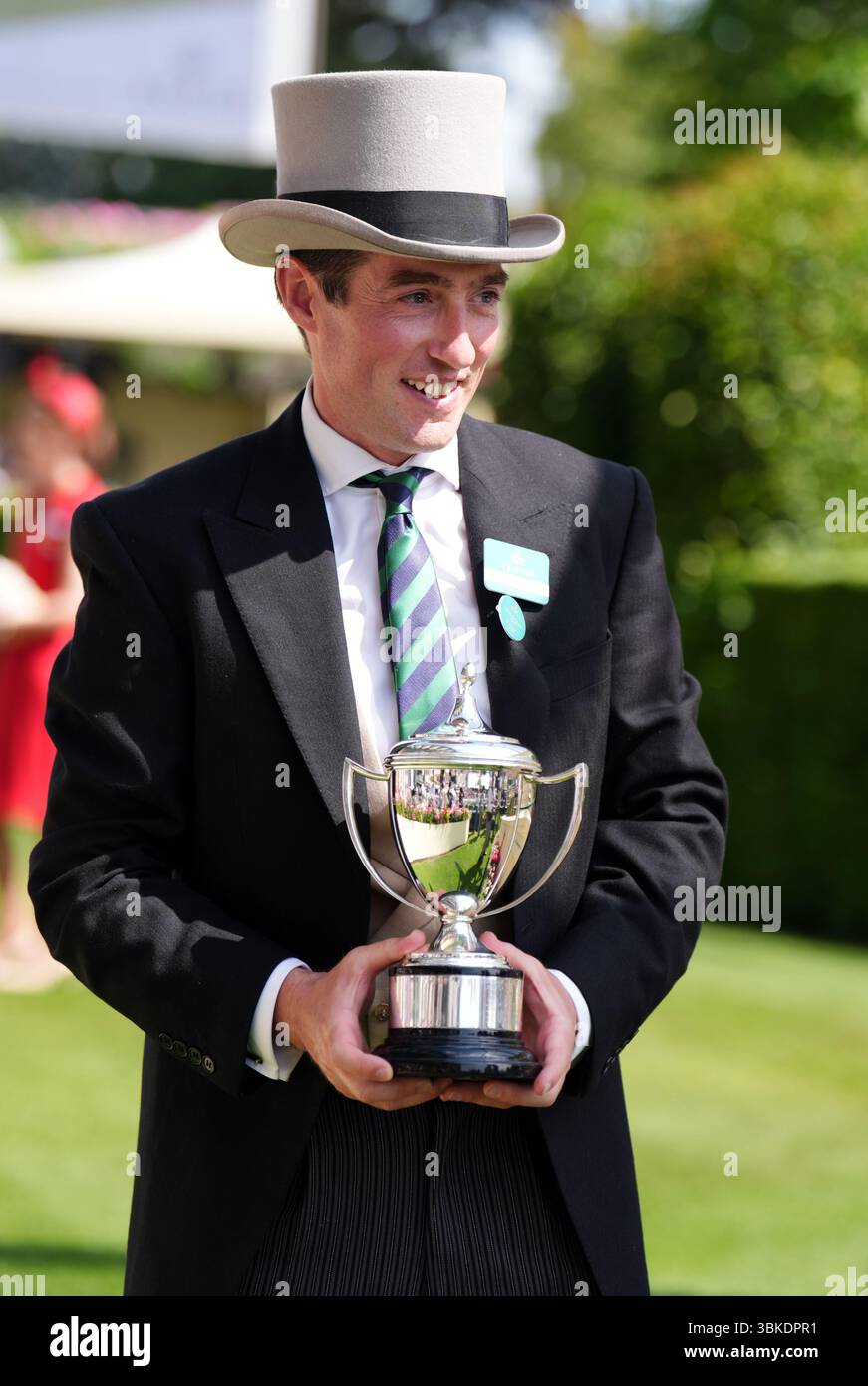 Trainer Harry Eustace after Time For Sandals won the Commonwealth Cup ...