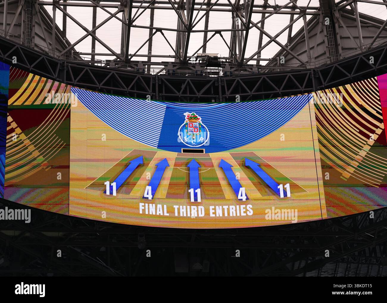 Atlanta, USA. 19th June, 2025. The scoreboard showing final third ...