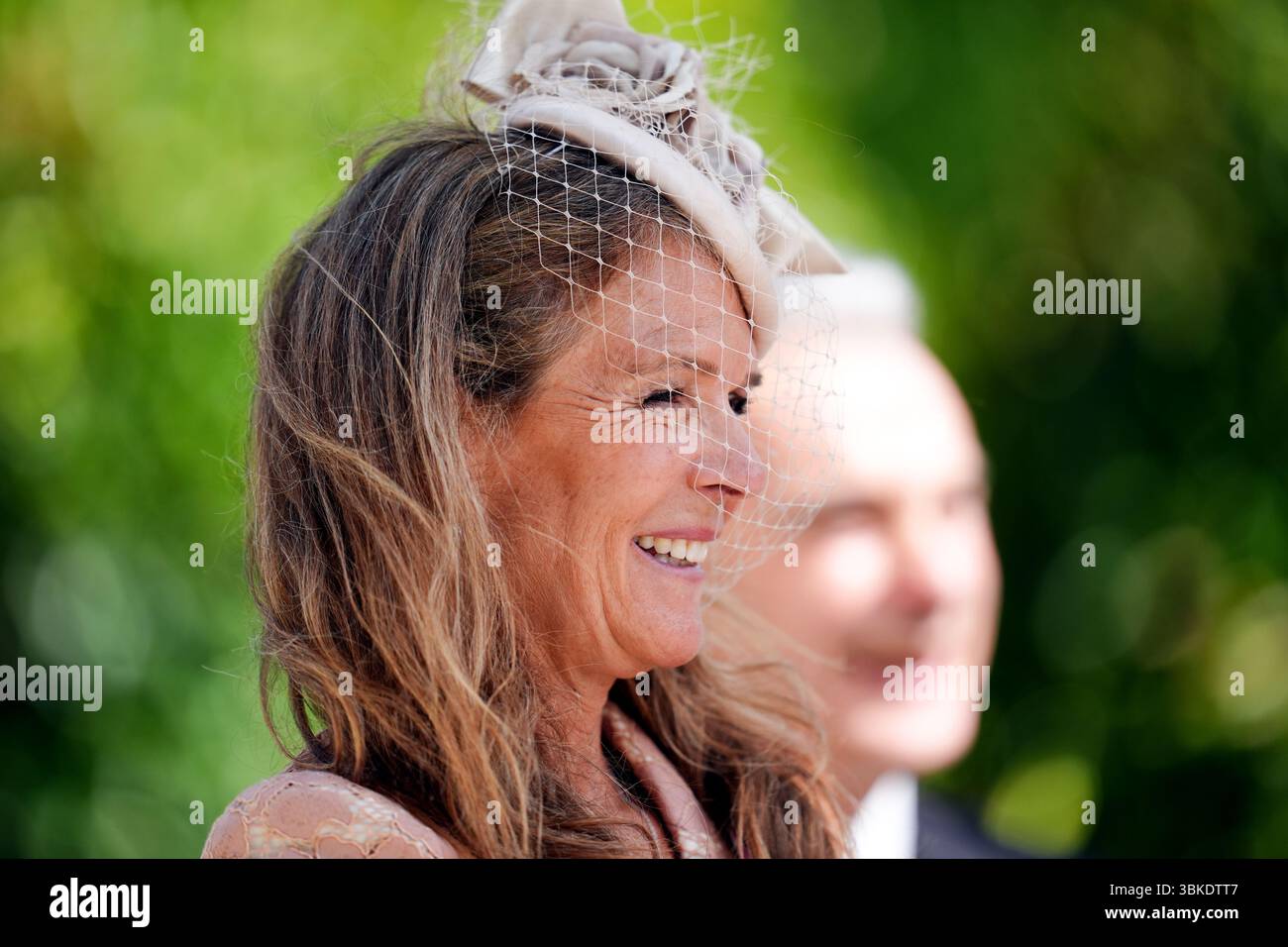 Annabel Croft on day four of Royal Ascot at Ascot Racecourse, Berkshire ...