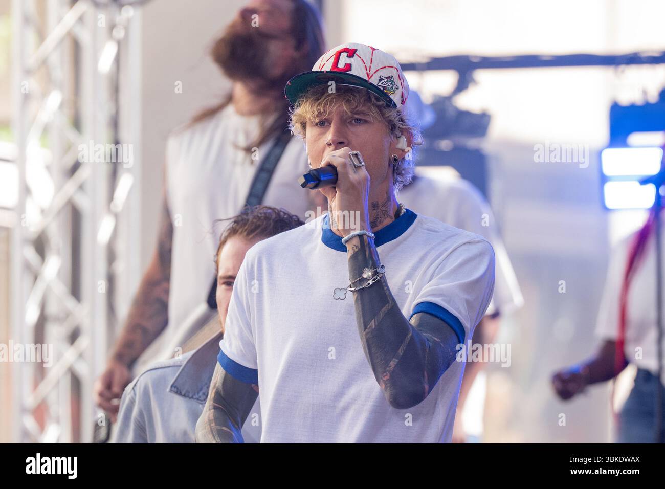New York, United States. 20th June, 2025. Machine Gun Kelly performs on ...