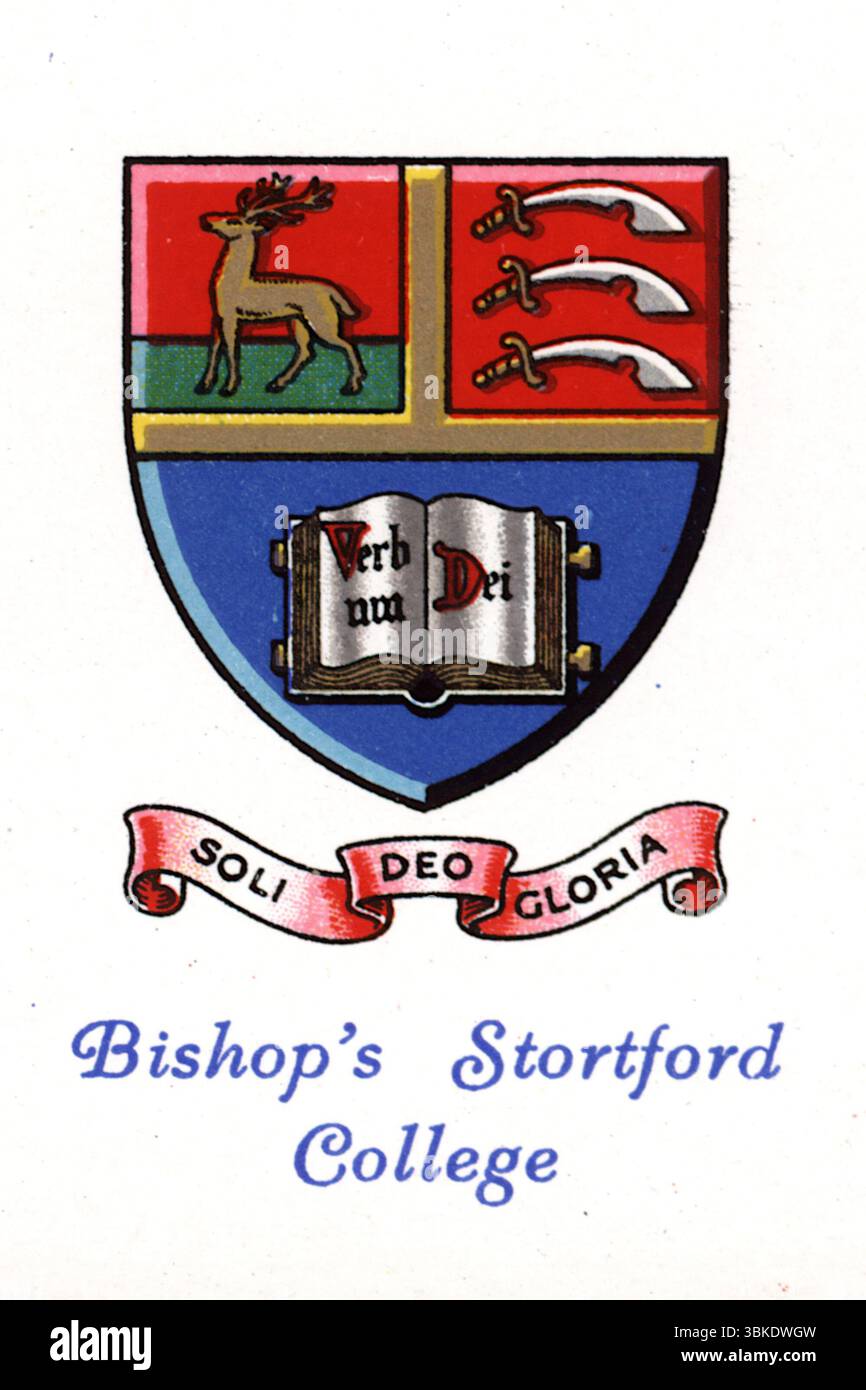 Emblem of bishops stortford college hi-res stock photography and images ...
