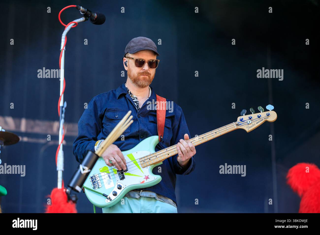 Oslo, Norway. 14th, June 2025. The Norwegian band Casiokids performs a ...