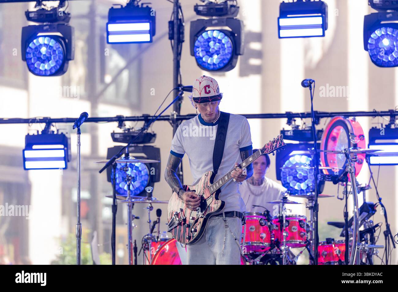 New York, United States. 20th June, 2025. Machine Gun Kelly performs on ...