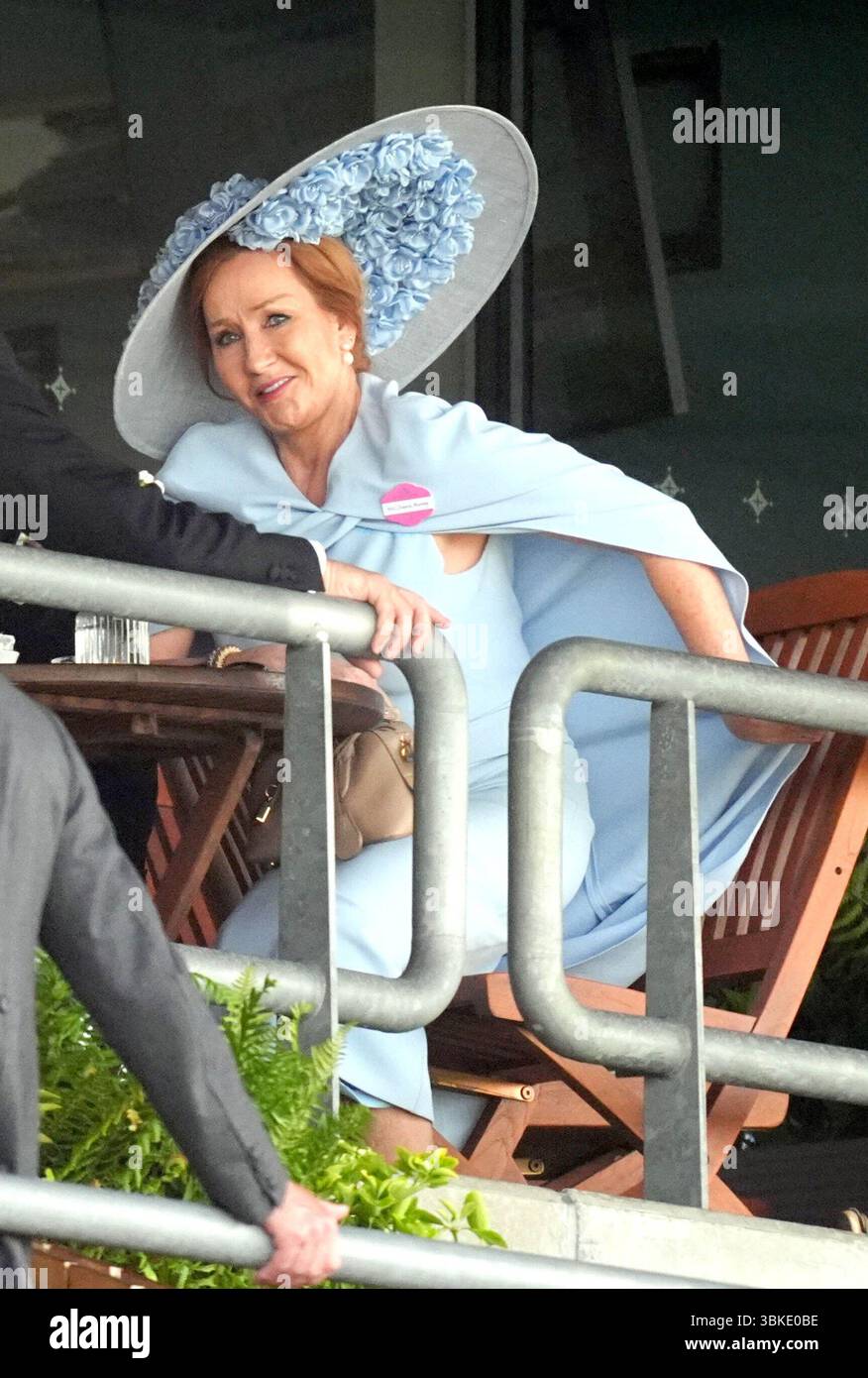 JK Rowling on day four of Royal Ascot at Ascot Racecourse, Berkshire ...
